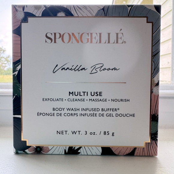 Bath & Body | Spongelle Vanilla Bloom Body Wash Infused Buffer | Poshmark